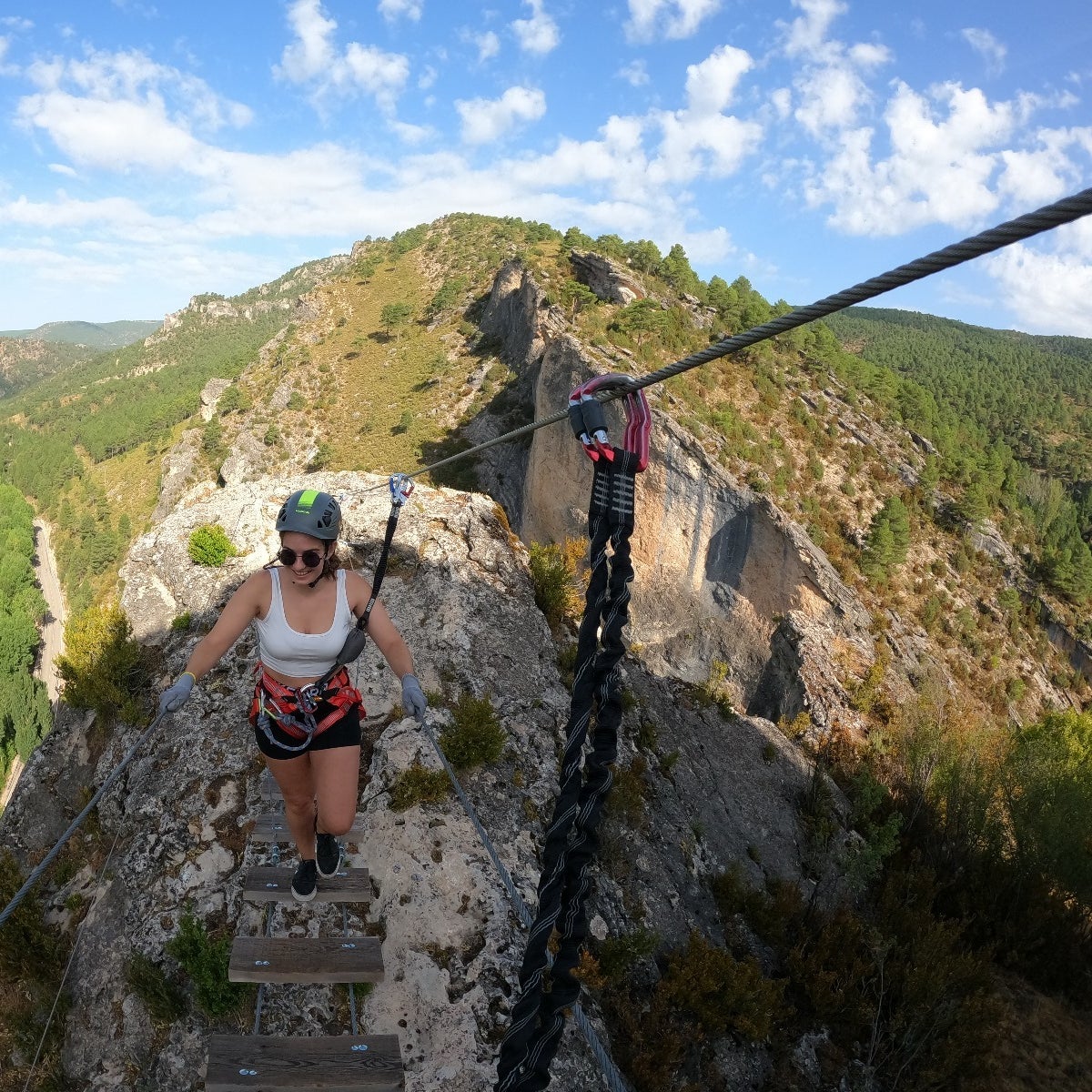 Vía ferrata Piedra del Castillo en Cuenca | Freedome